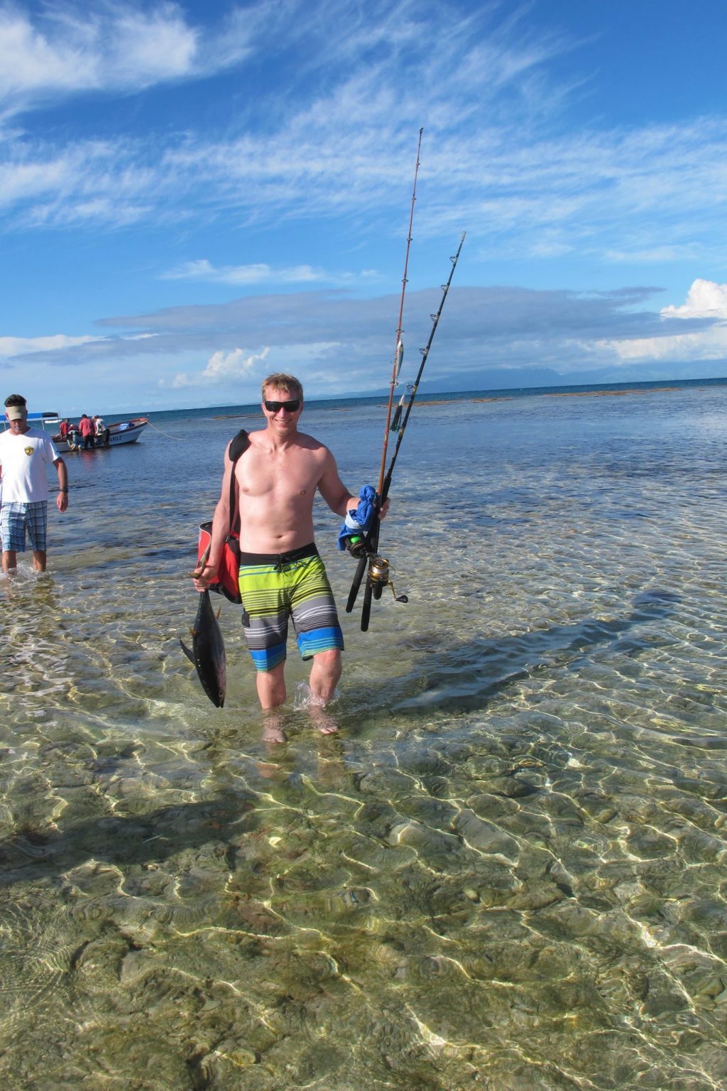Swimming with Sting Rays and Sharks in Moorea with Kids